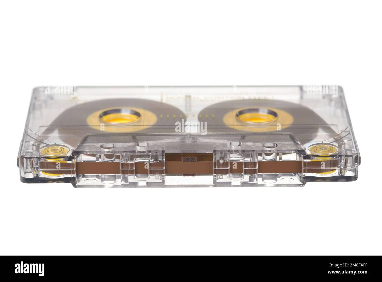 Old audio cassette on white Stock Photo - Alamy