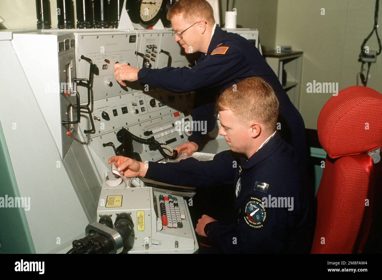 Strategic air command console hi-res stock photography and images - Alamy