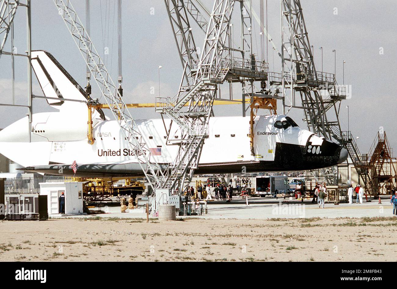 The Space Shuttle Endeavour OV-105 (Orbiter Vehicle-105), the fifth ...