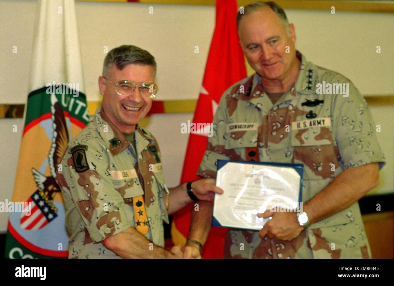 Schwarzkopf desert storm hi-res stock photography and images - Alamy