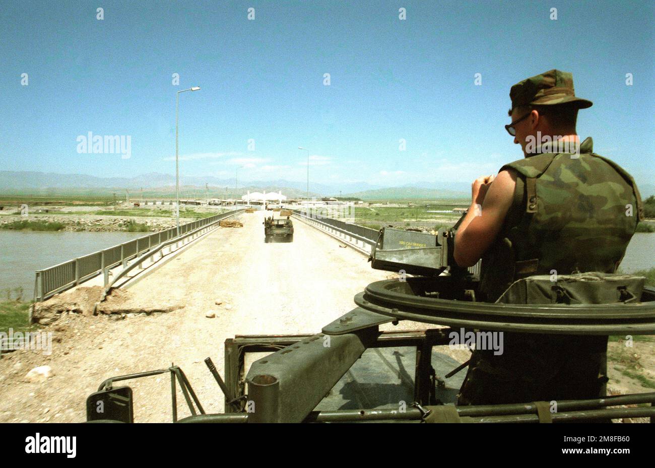 CPL Darryl F. Fuller, Marine Service Support Group 24 (MSSG-24), mans ...