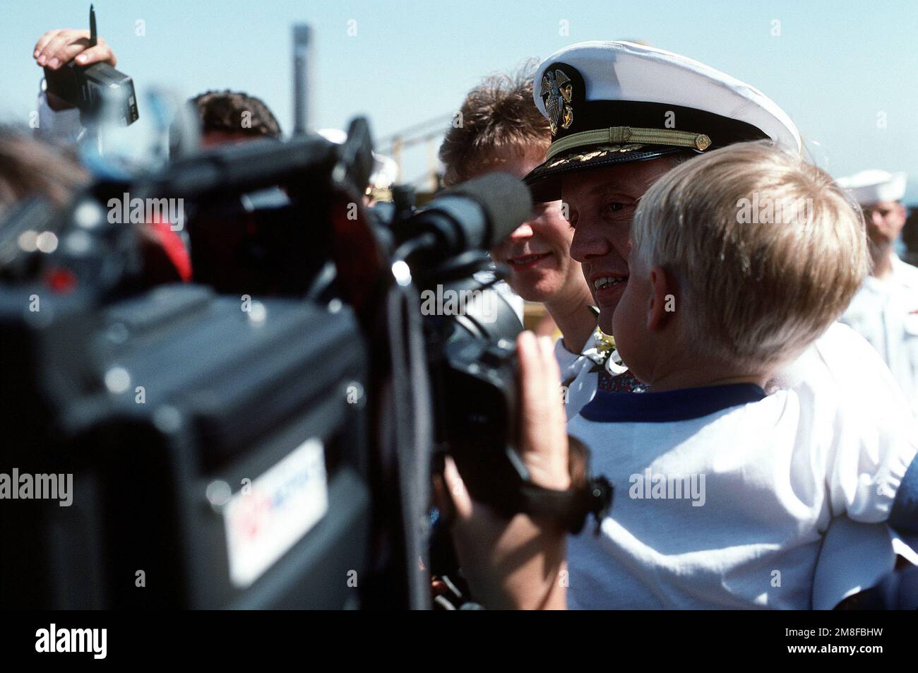 CMDR. Frank W. Stewart, commanding officer of the nuclear-powered ...