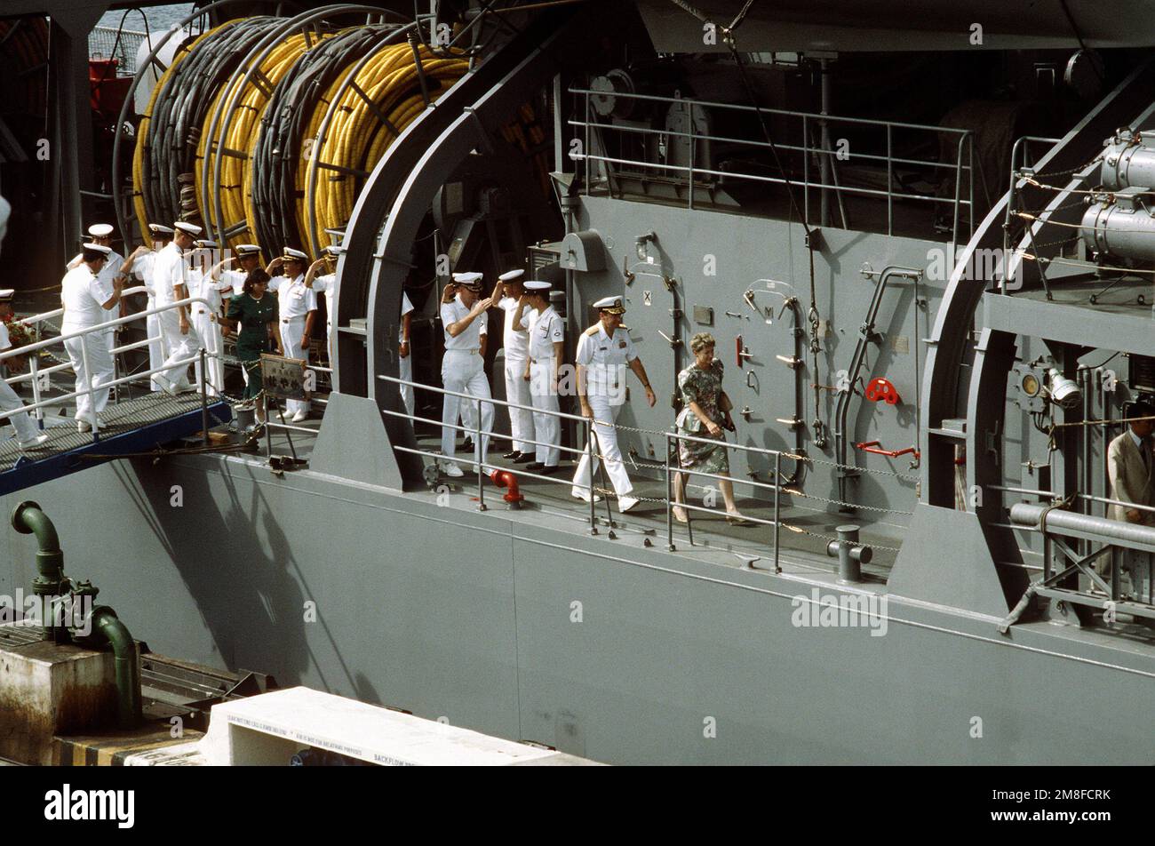 Led by Rear Adm. (lower half) William W. Mathis, commander, Mine ...