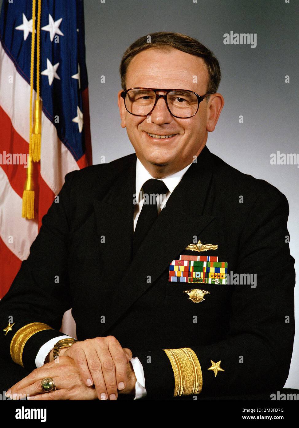 RDML (lower half) Ray C. Witter, USN (uncovered). Country: Unknown ...