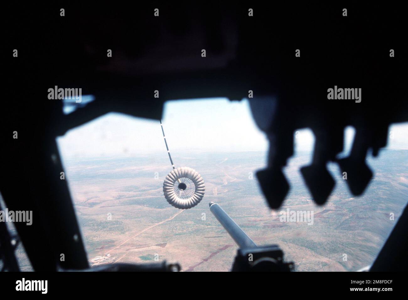 As seen from the cockpit of a Helicopter Combat Support Squadron 4 (HC ...