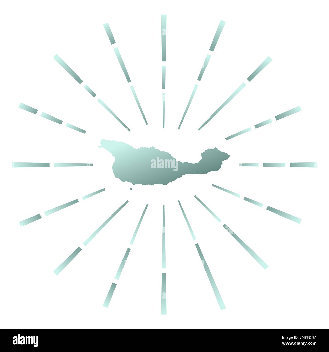 Island santa cruz island map hi-res stock photography and images - Alamy