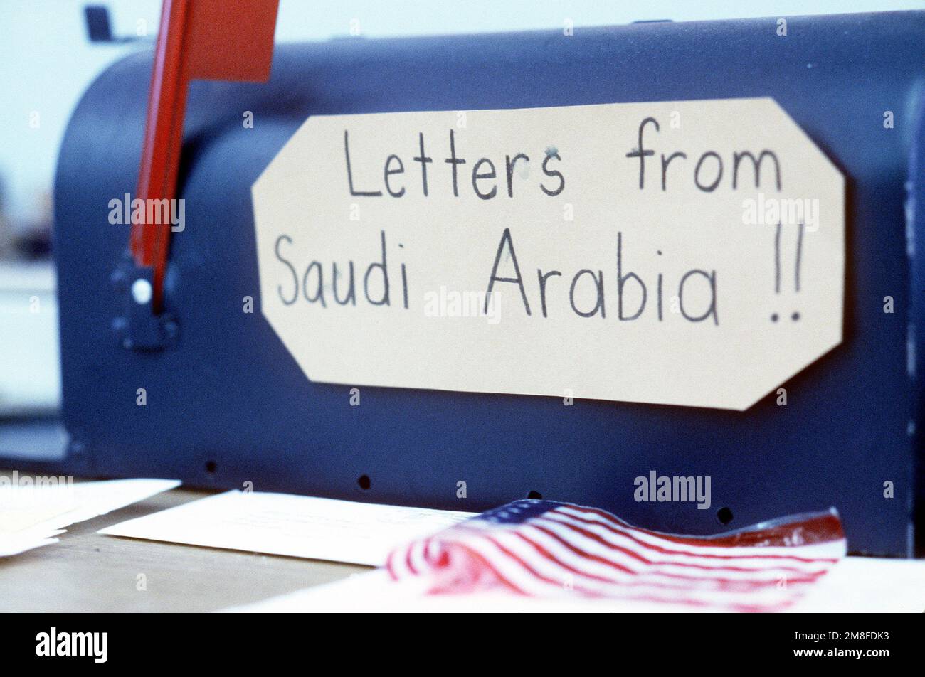 A close-up view of a mailbox in the first grade classroom at Stewardson ...
