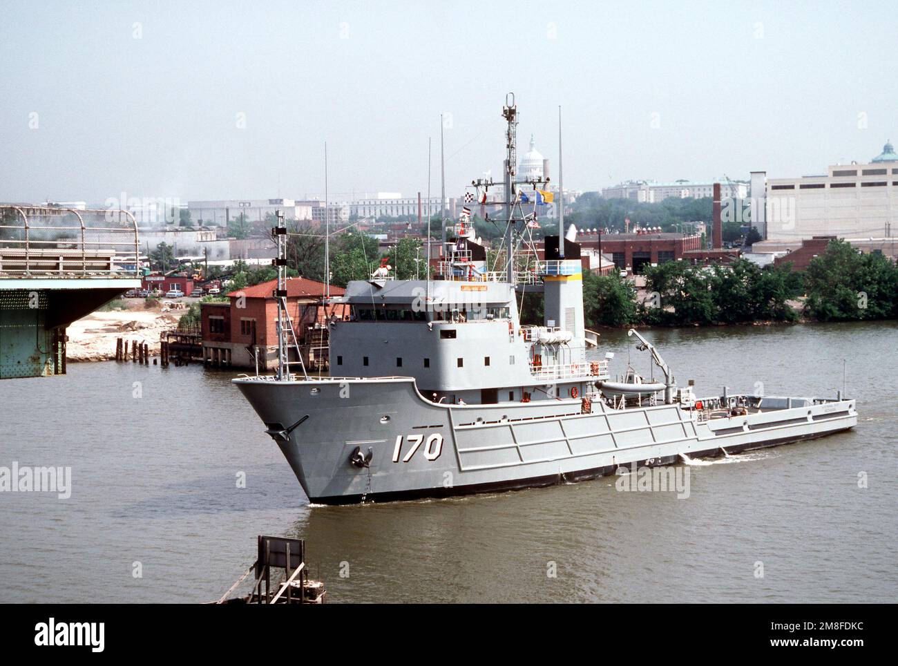 The frederick douglass memorial bridge hi-res stock photography and ...