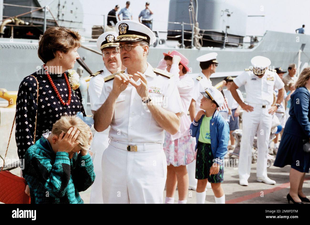 RADM David A. Janes, commander, Naval Reserve Readiness Command Region ...