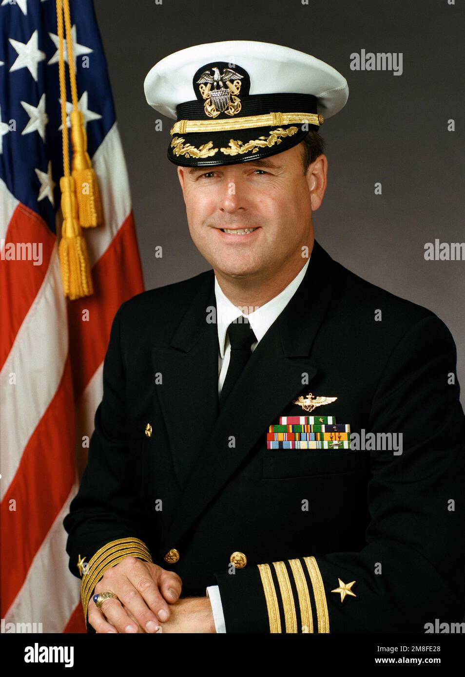 CAPT John P. Hazelrig, USN (covered). Country: Unknown Stock Photo - Alamy