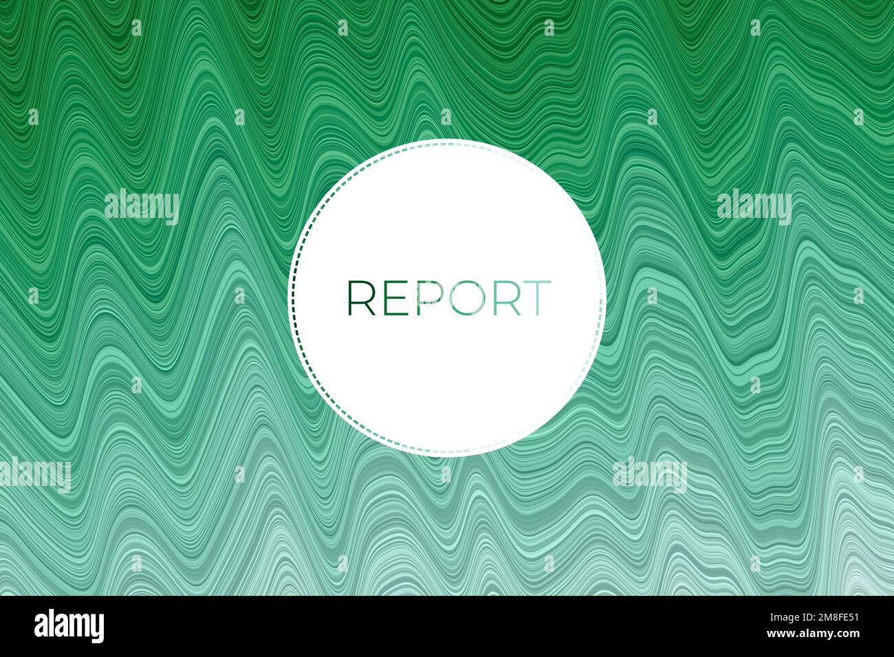 Artistic banner design. Abstract digital art in blue and green colors ...