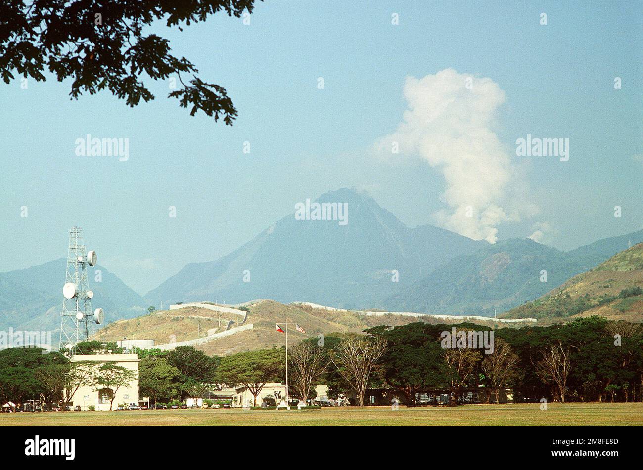 Clark air base volcano hi-res stock photography and images - Alamy