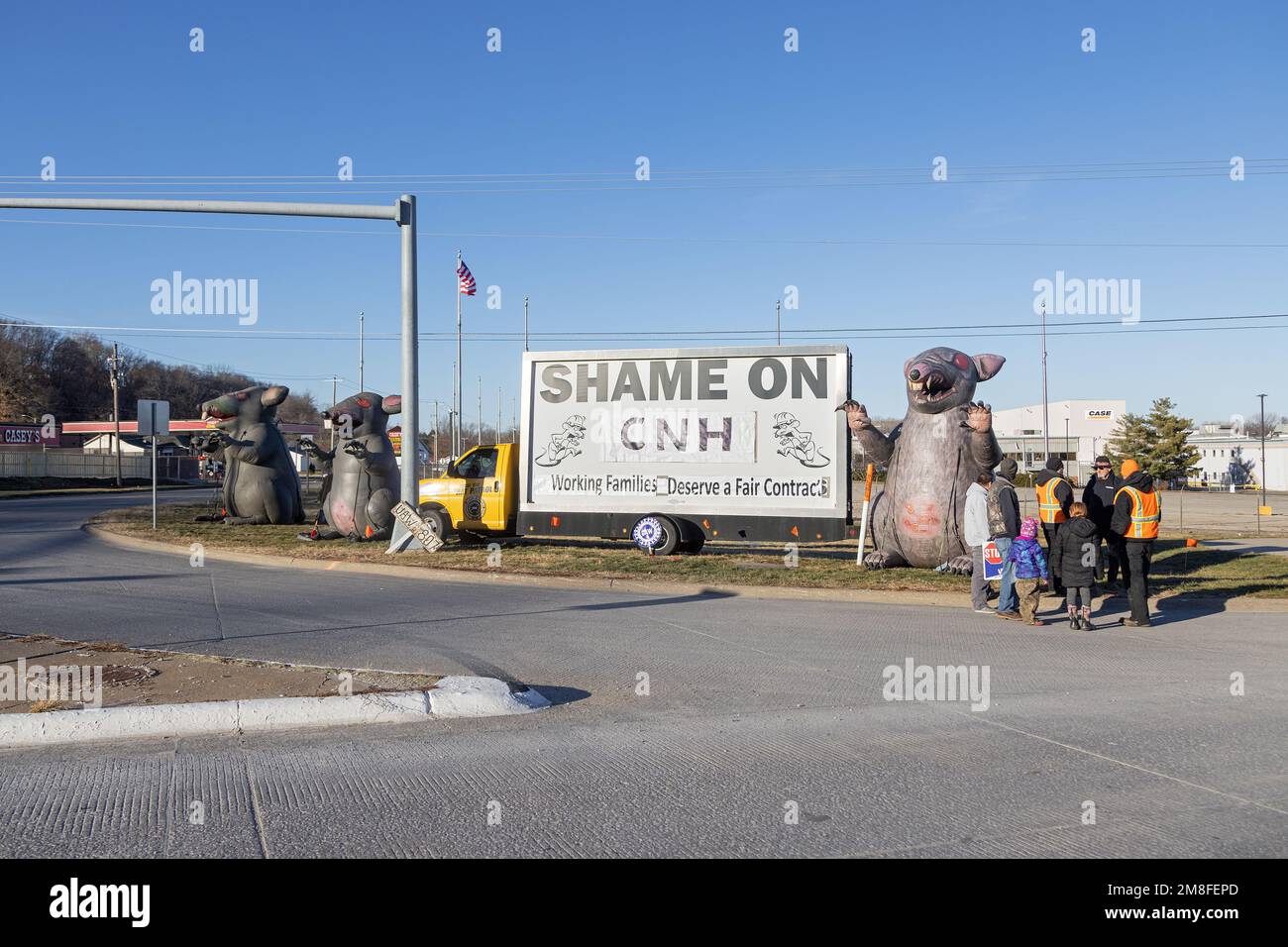 Shame on cnh hi-res stock photography and images - Alamy