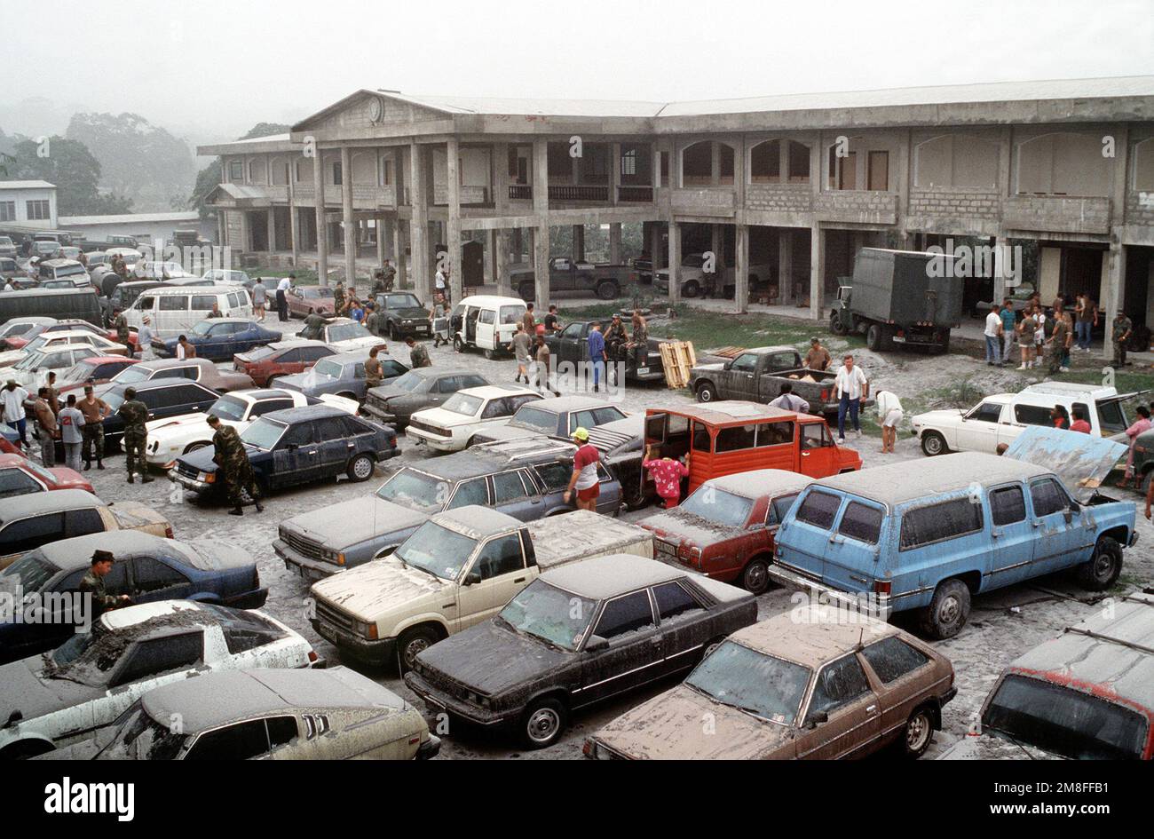 Airmen from Clark Air Base, Philippines, gather at the Pampanga ...