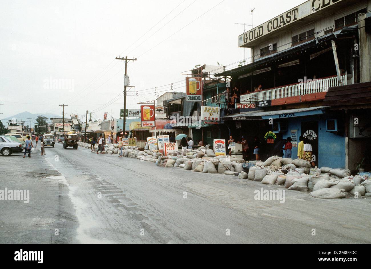 Main gate at clark air base hi-res stock photography and images - Alamy