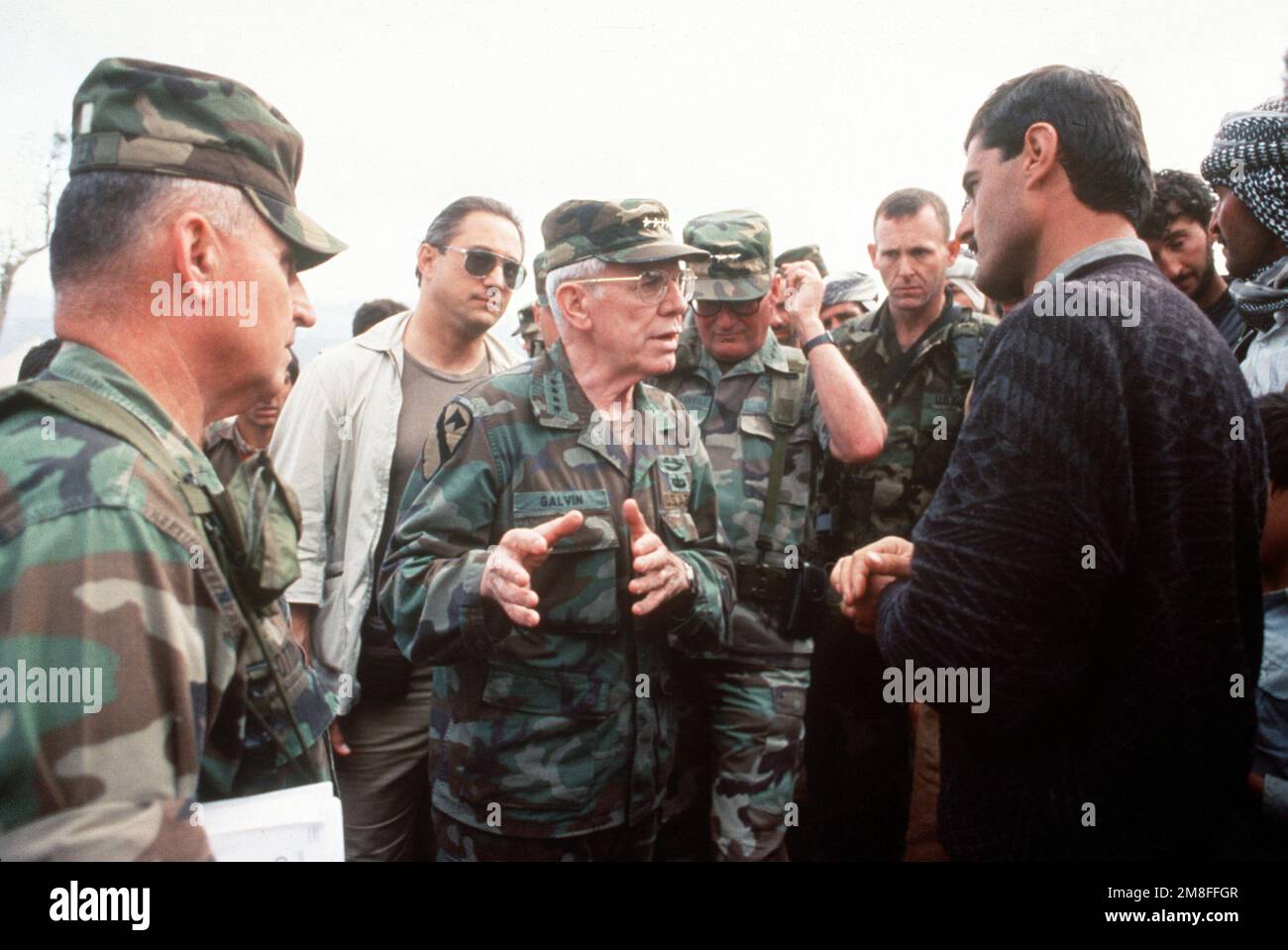 General John R. Galvin, Supreme Allied Commander, Europe (SACEUR ...