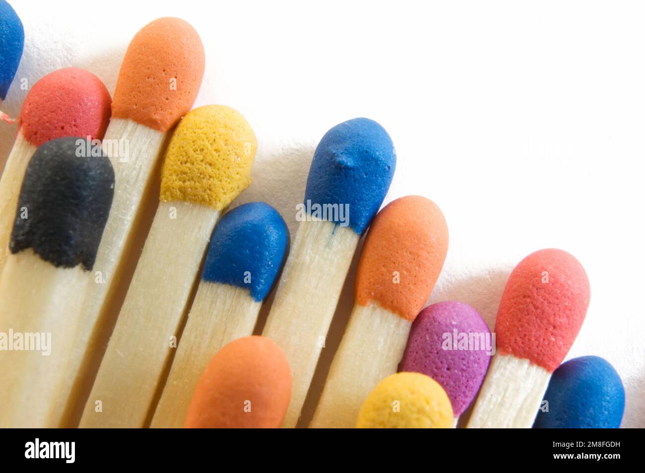 Different colors matches Stock Photo - Alamy