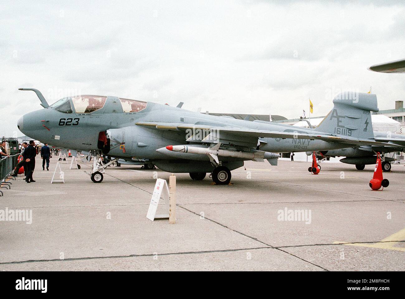 A Tactical Electronic Warfare Squadron 133 (VAQ-133) EA-6B Prowler ...