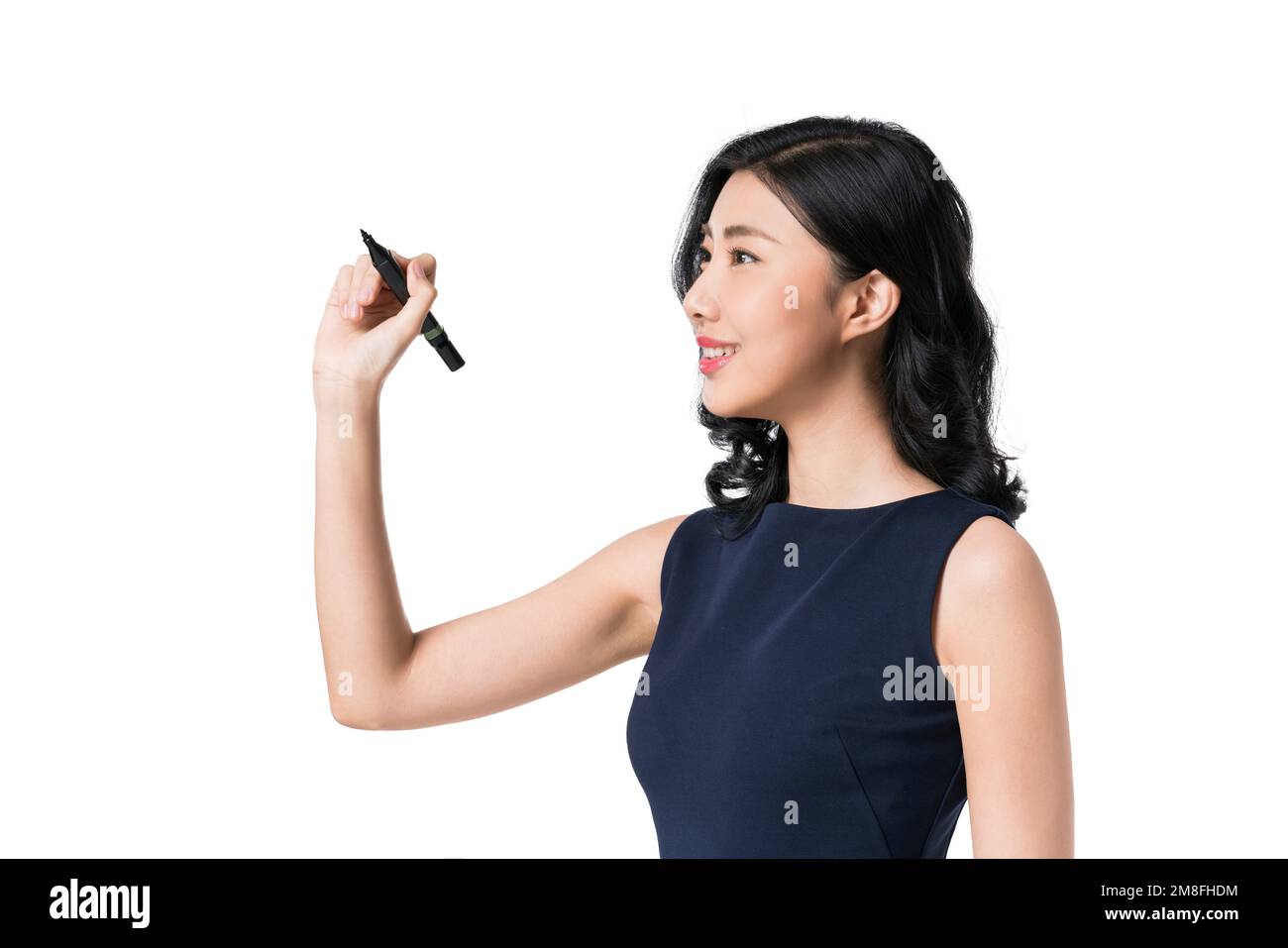 Professional women take the pen Stock Photo - Alamy