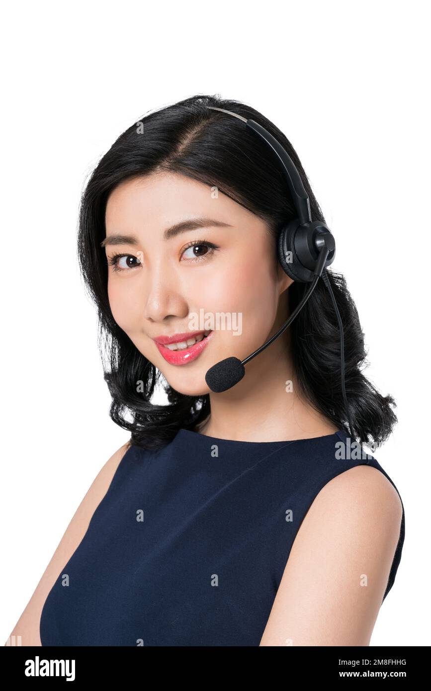 Women's customer service Stock Photo - Alamy