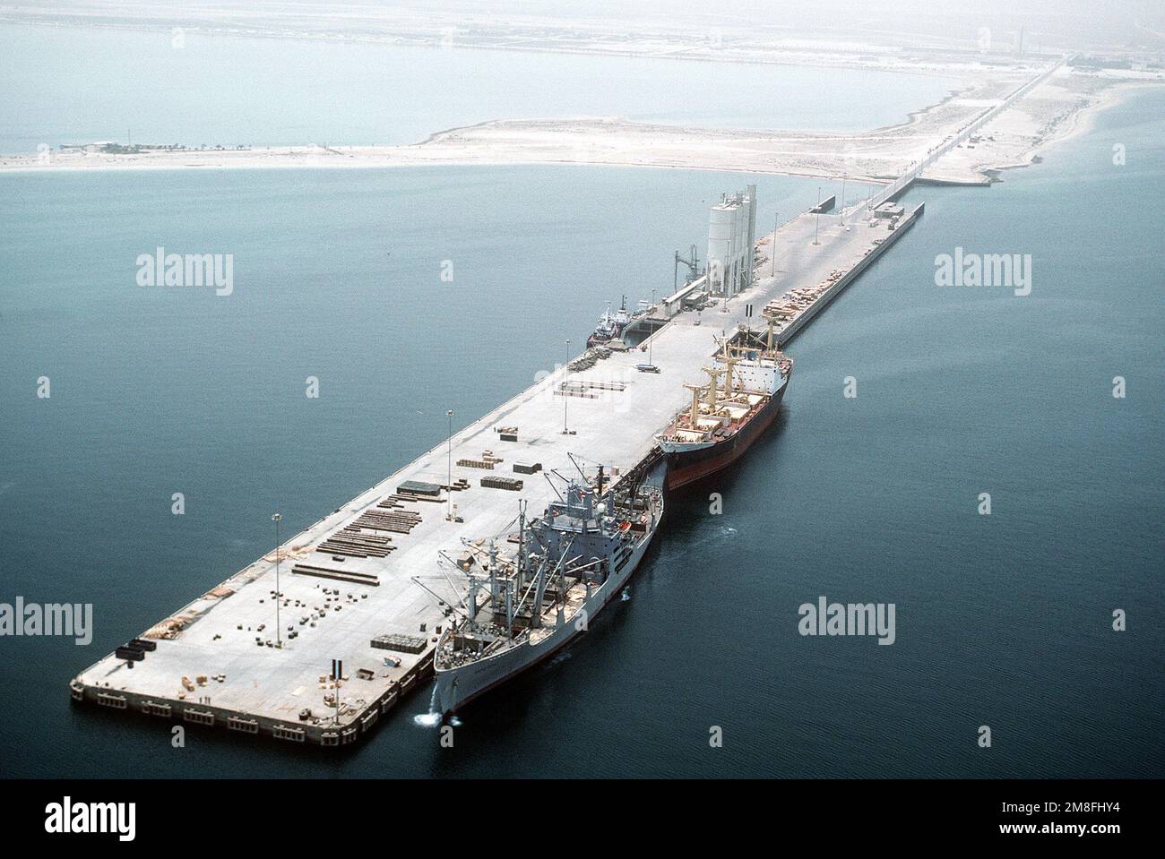 The Military Sealift Command-chartered freighter CAPE BON (T-AK-5059 ...
