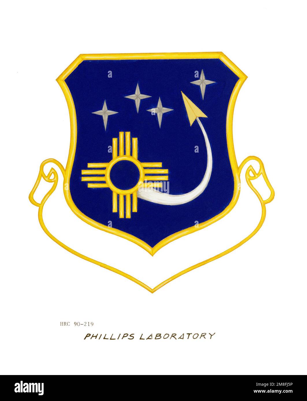 Approved insignia for: Phillips Laboratory. Country: Unknown Stock ...