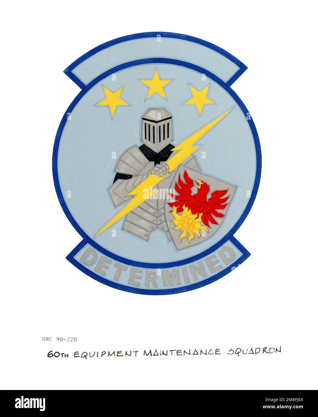 Approved insignia for: 60th Equipment Maintenance Squadron. Country ...