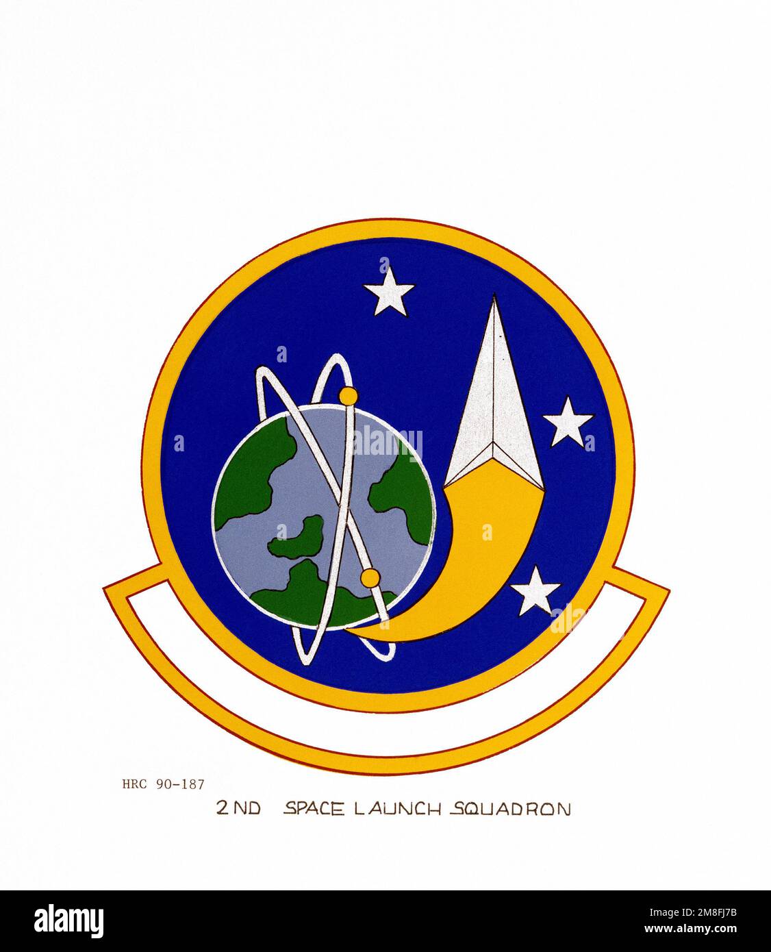 Approved insignia for: 2nd Space Launch Squadron. Country: Unknown ...