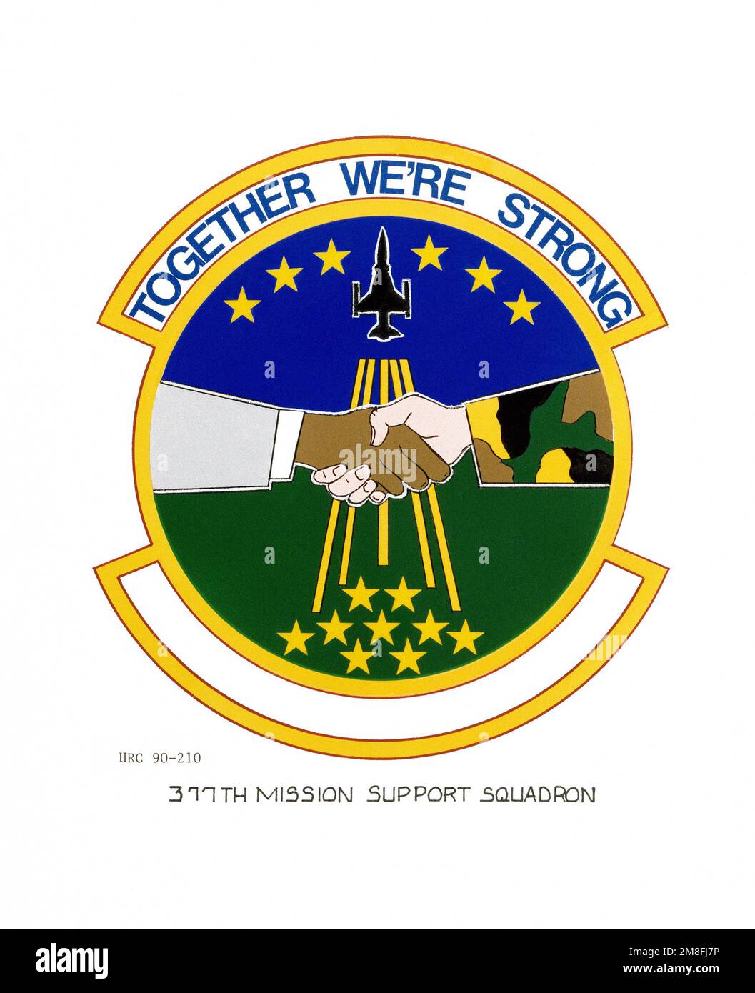 Approved insignia for: 377th Mission Support Squadron. Country: Unknown ...