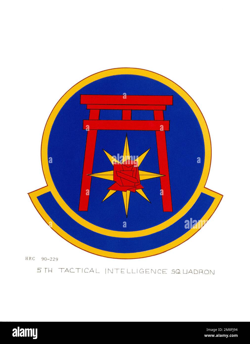 Approved insignia for: 5th Tactical Intelligence Squadron. Country ...