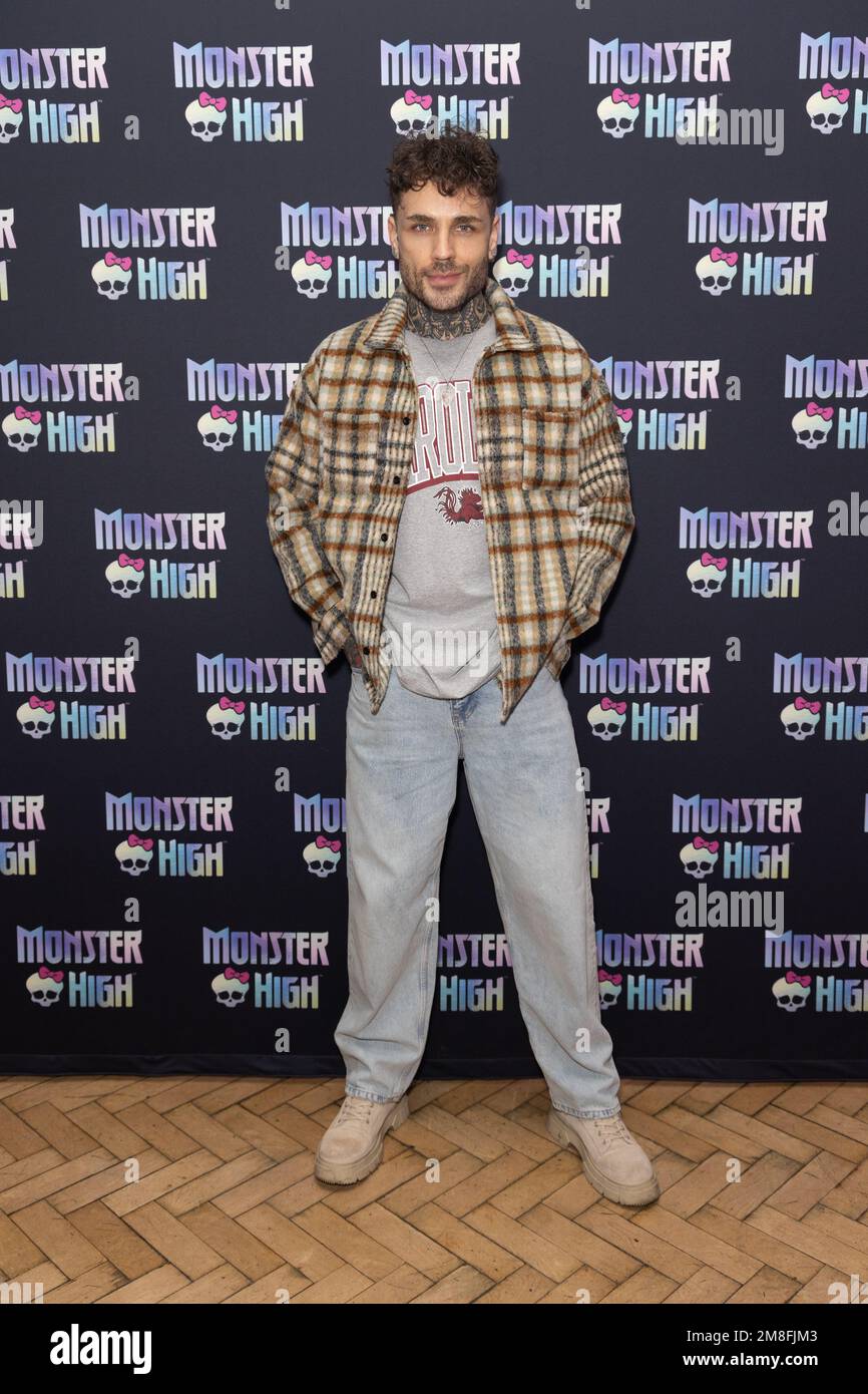 London, UK. 13th Jan, 2023. Declan Doyle at the Monster High Freaky ...
