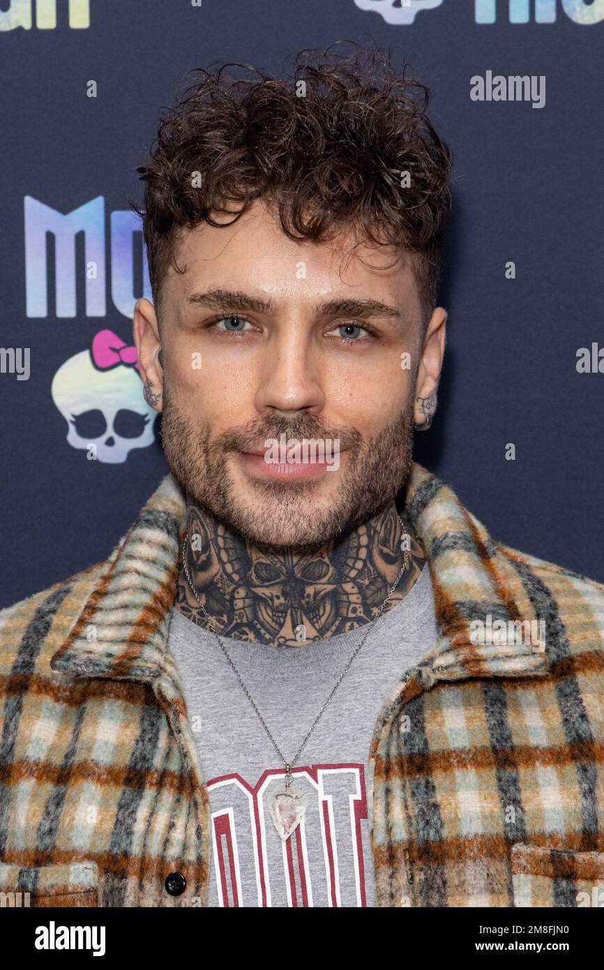 London, UK. 13th Jan, 2023. Declan Doyle at the Monster High Freaky ...