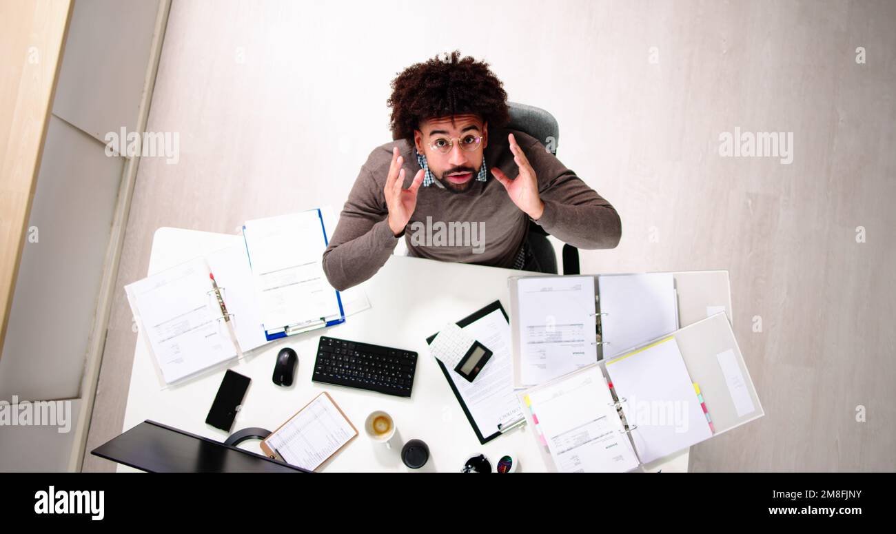 File folders debt hi-res stock photography and images - Alamy