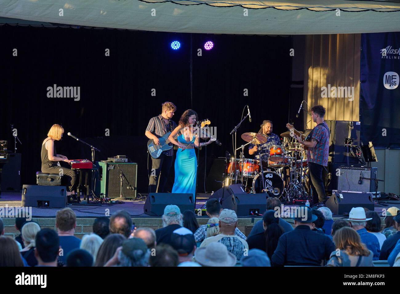 Emmaline on the Garden Stage at the 2022 Monterey Jazz Festival Stock ...