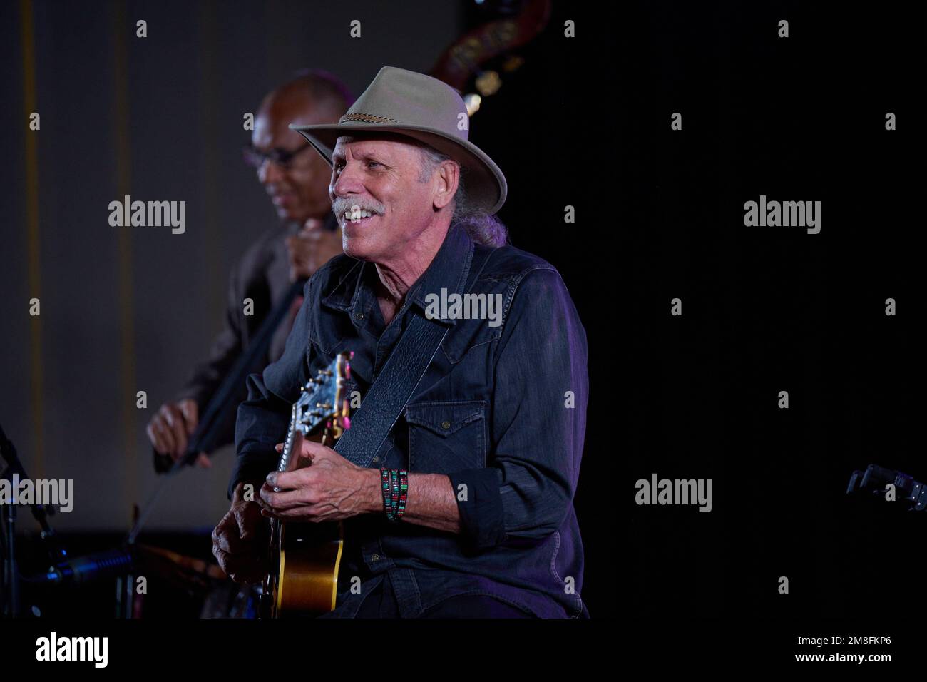 Bruce Forman and John Clayton - 2022 Monterey Jazz Festival Stock Photo - Alamy