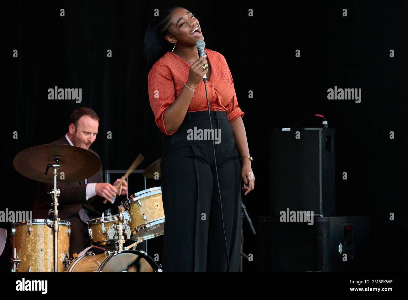 Samara Joy at the 2022 Monterey Jazz Festival Stock Photo - Alamy