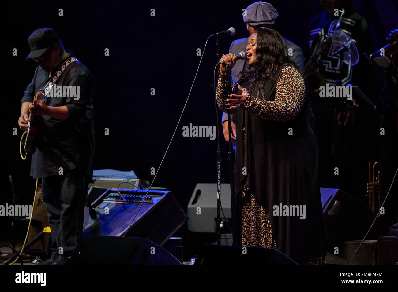 Maysa Leak, and John-Paul Maunick with Incognito - 65th Monterey Jazz ...