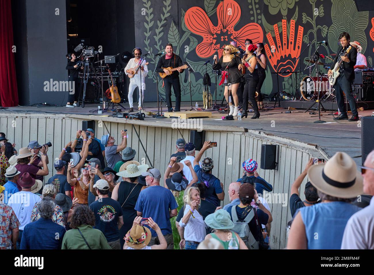 Las Cafeteras on the Jimmy Lyons Stage at the 65th Monterey Jazz ...