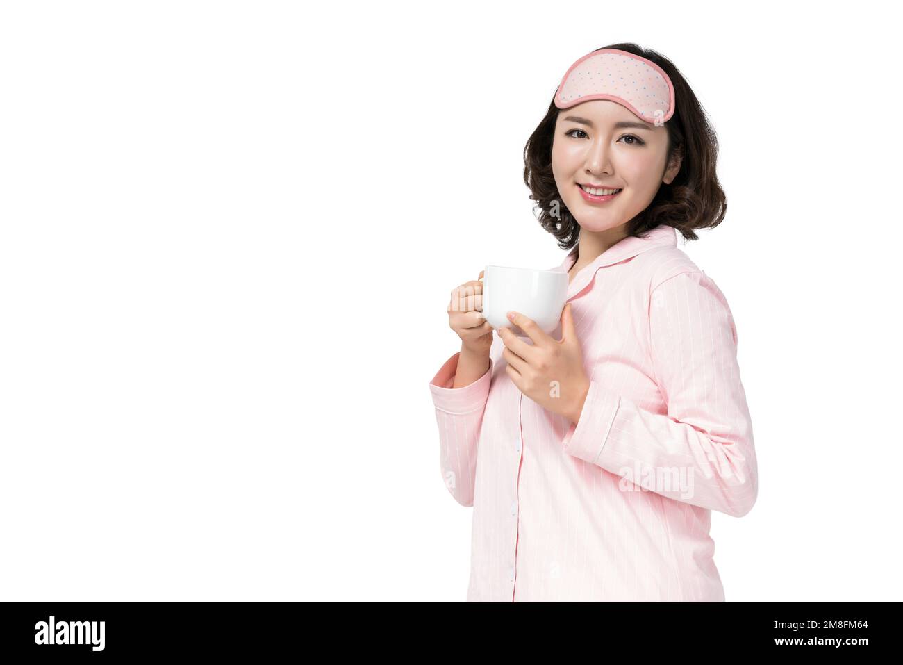 Young healthy woman enjoy Cut Out Stock Images & Pictures - Alamy