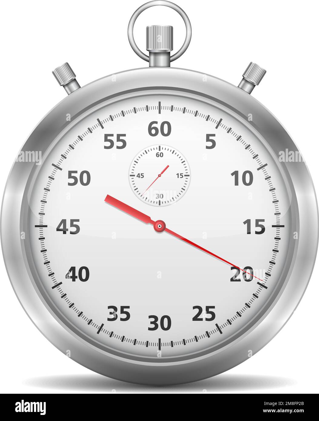 Stopwatch, vector eps10 illustration Stock Vector Image & Art - Alamy