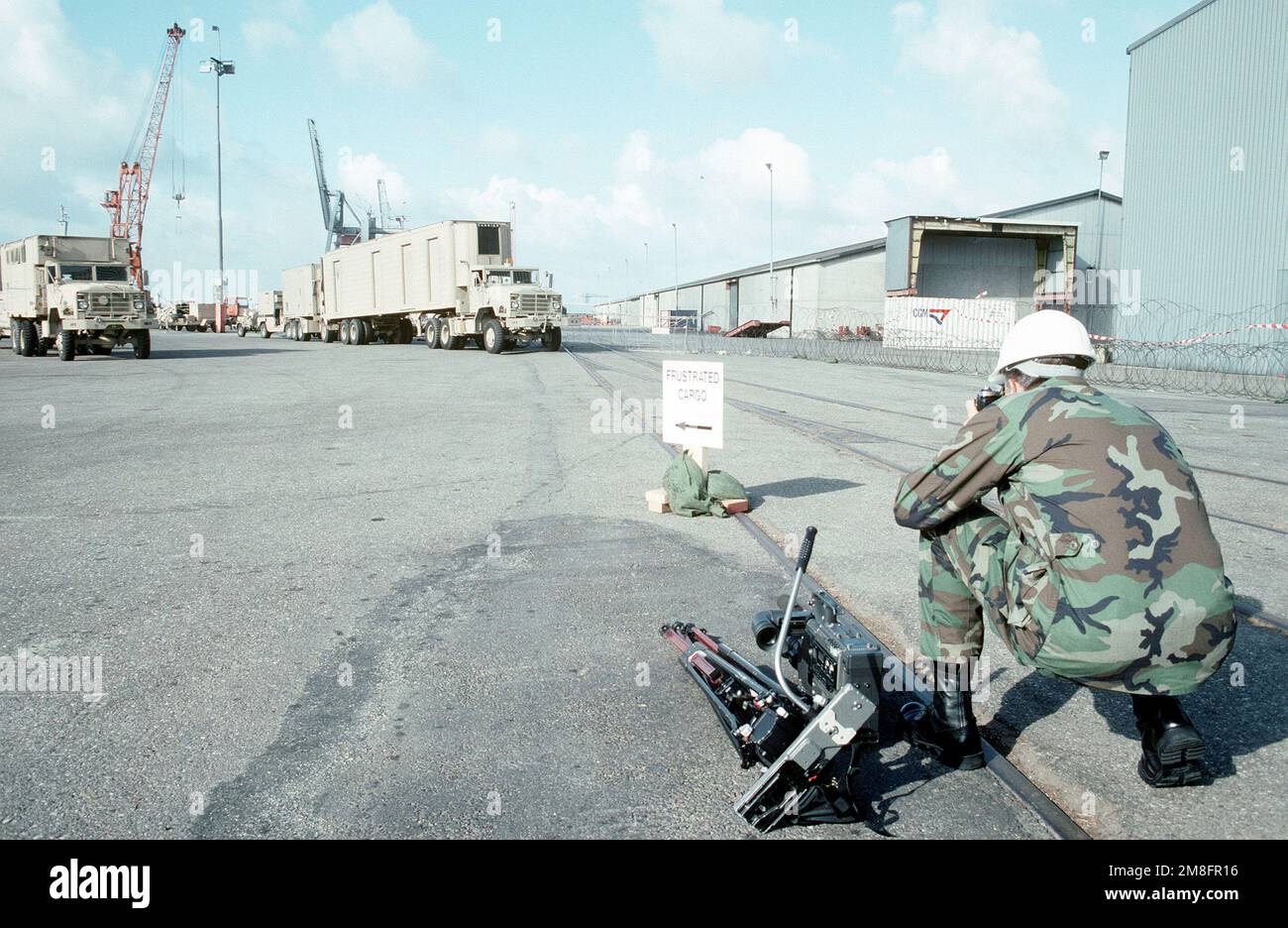 Vehicle staging area hi-res stock photography and images - Alamy