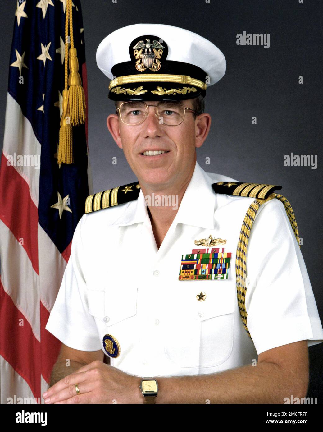 CAPT William R. Schmidt, USN (covered). Country: Unknown Stock Photo ...
