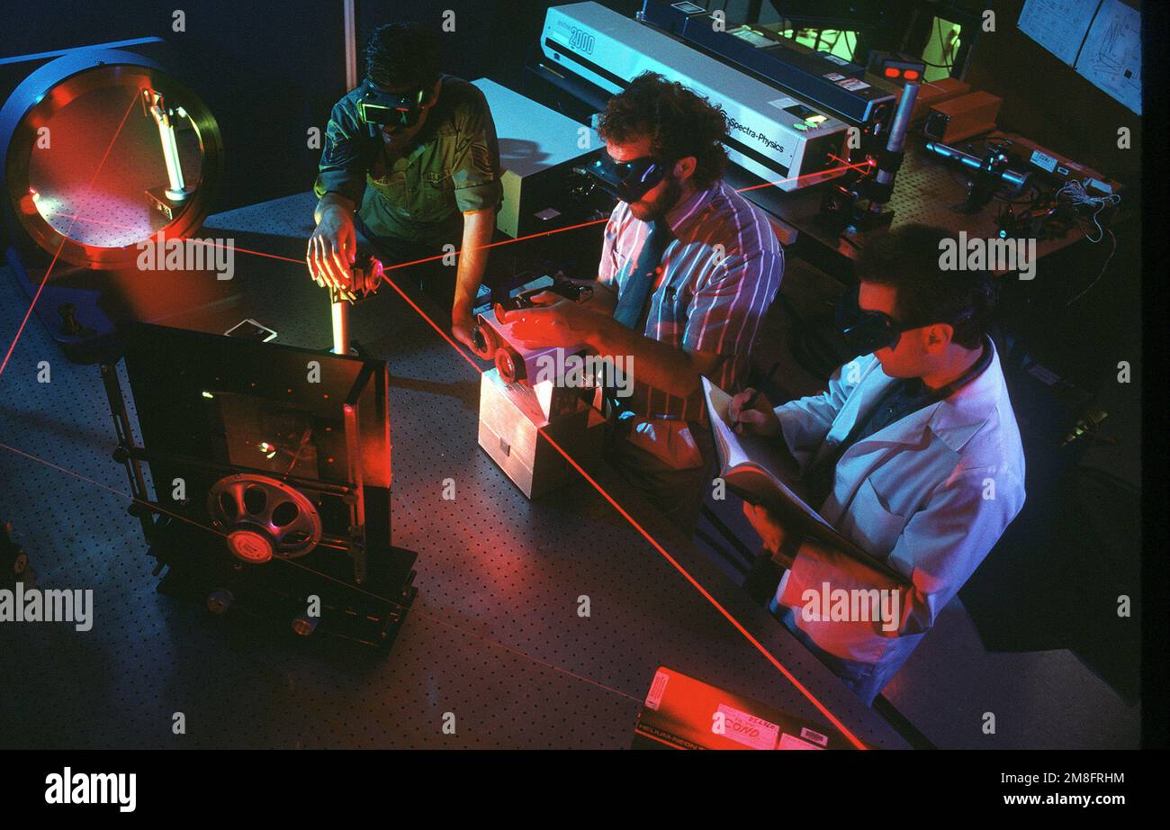 TECH. SGT. Donald Laux, an instrumentation technician at the Laser ...