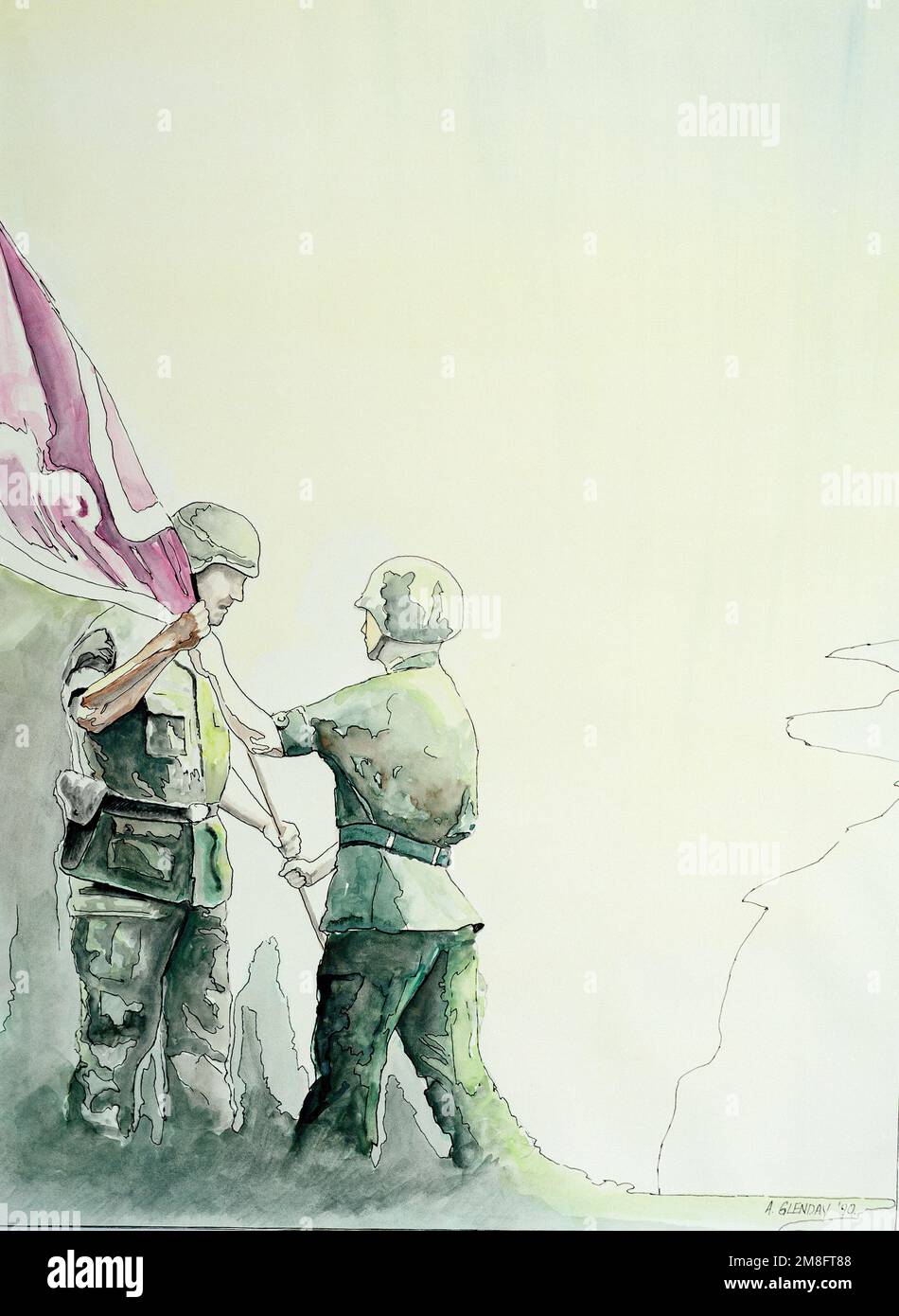 Official military artwork hi-res stock photography and images - Alamy