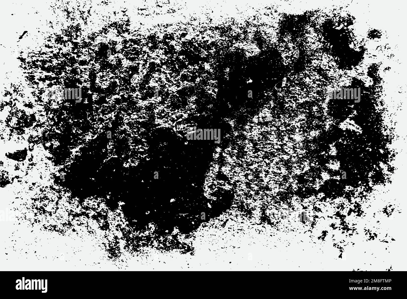 rusty iron texture background in black and white color EPS vector ...