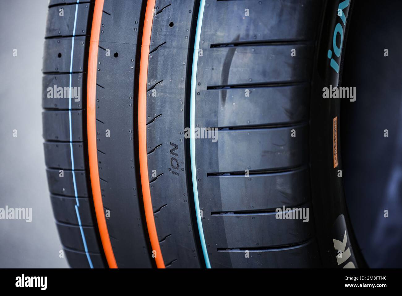 Hankook iON tyre during the 2023 Hankook Mexico City E-Prix, 1st ...