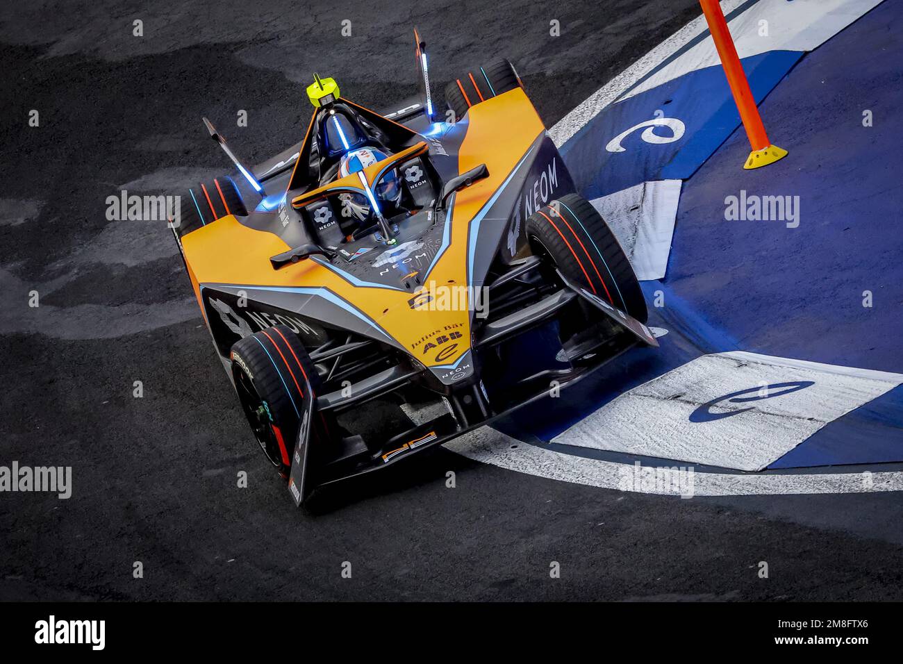 05 HUGHES Jake (gbr), Neom McLaren Formula E Team, Spark-Nissan, Nissan e-4ORCE 04, action ...