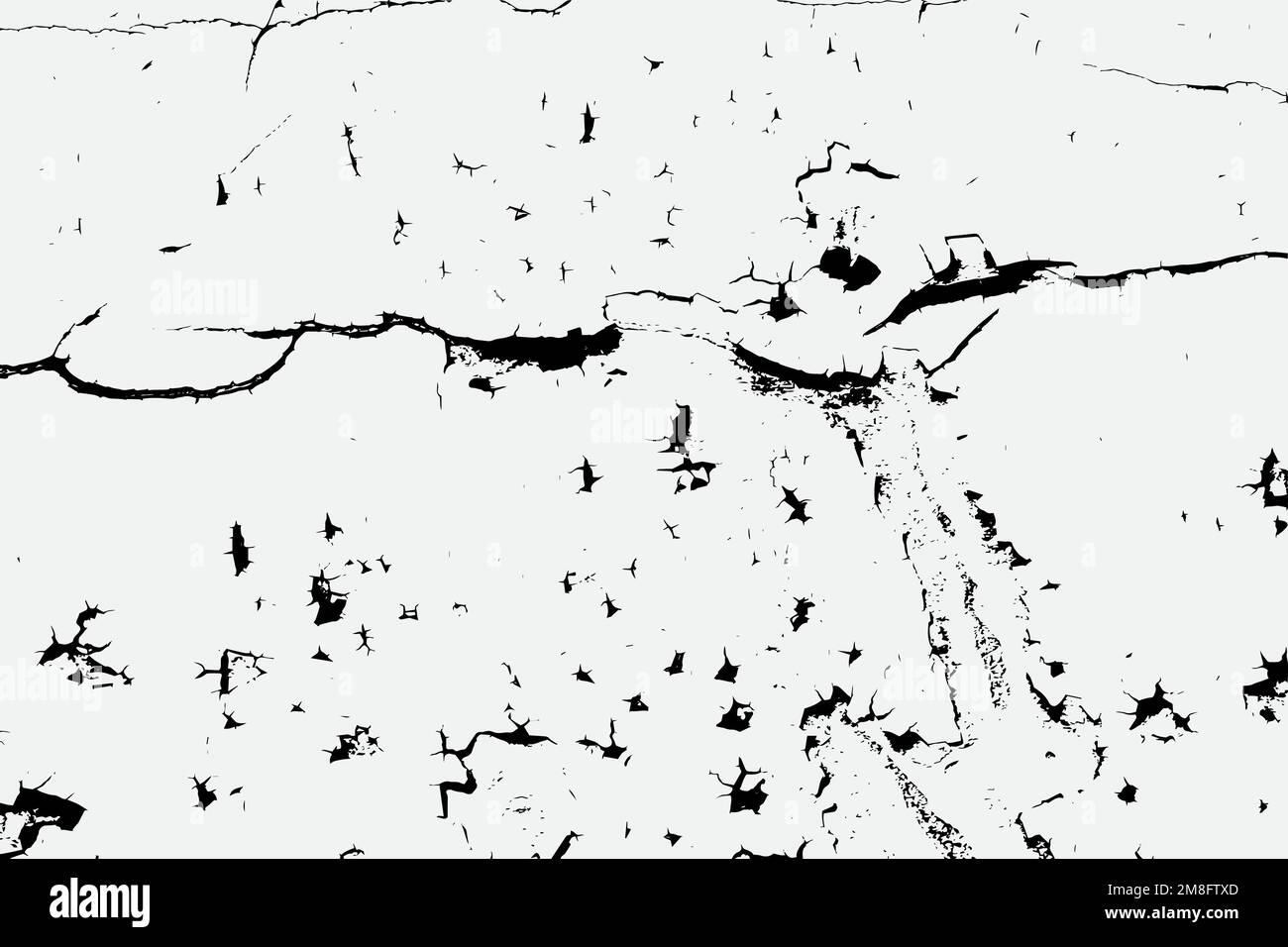 rusty iron texture background in black and white color EPS vector ...