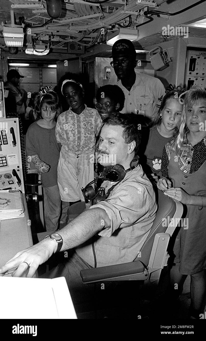 Missile Technician 1ST Class (SS) Don Kittrell discusses the Missile ...