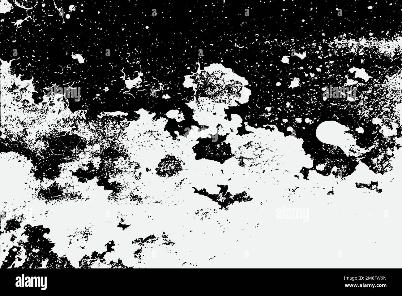 rusty iron texture background in black and white color EPS vector ...